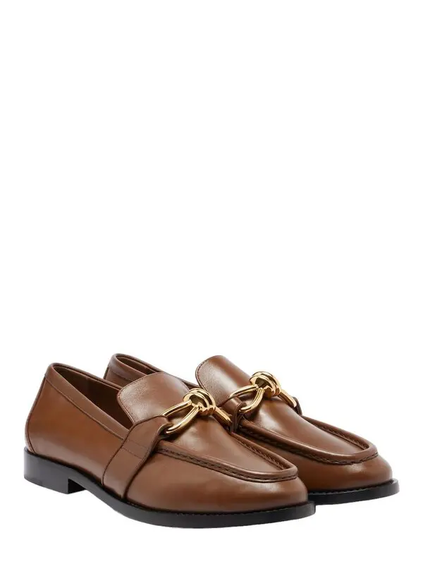 Bottega Veneta Astaire Loafers - Brown