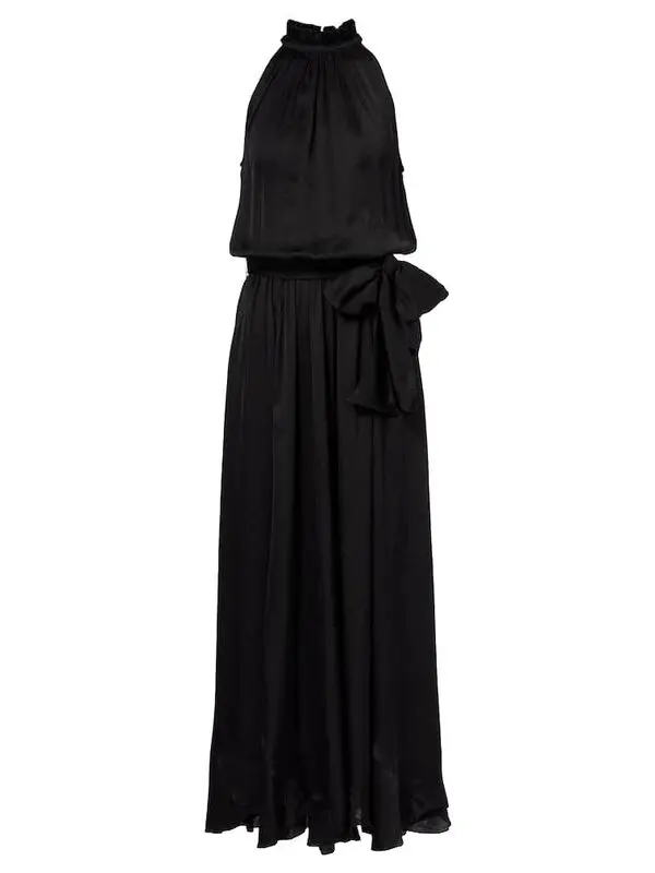 Poupette St Barth Nina Gown - Black