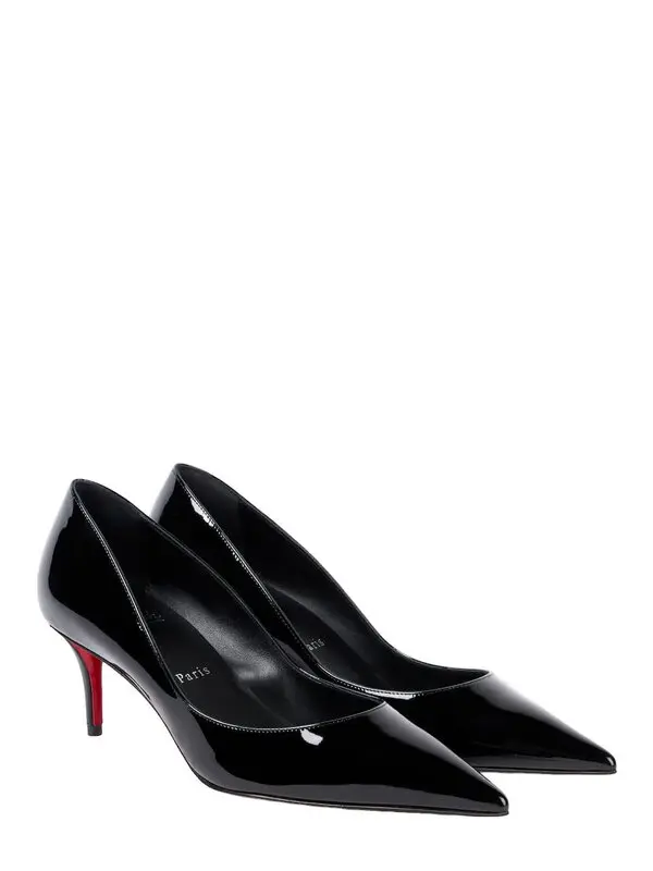 CHRISTIAN LOUBOUTIN Miss Z 60 Patent Leather Pumps - Black