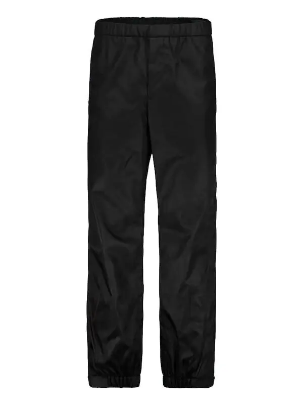 Prada Straight Track Pants - Black