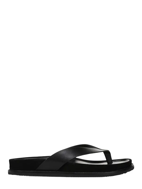 Vince Dali Leather Sandals - Black