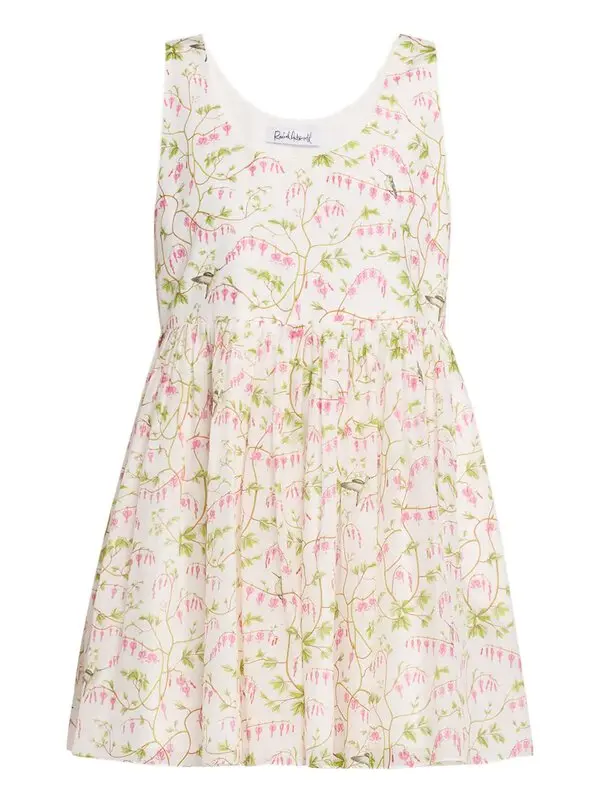 RACHEL ANTONOFF Eliana Sleeveless Tank Mini Dress - Bleeding Hearts