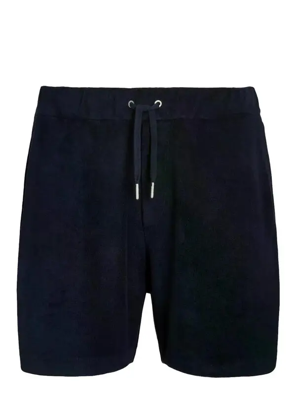 Ralph Lauren Purple Label Jersey Bermuda Shorts - Blue