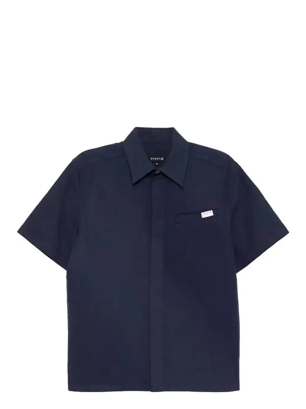 SPORT B. BY AGNÈS B. Short-sleeves Pocket Shirt - Blue