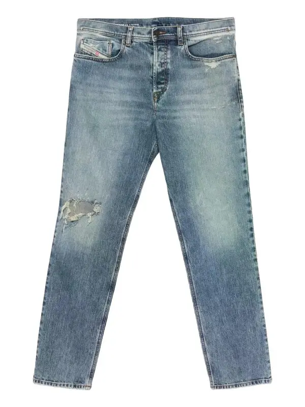 Diesel D-finitive Straight-leg Jeans - Blue