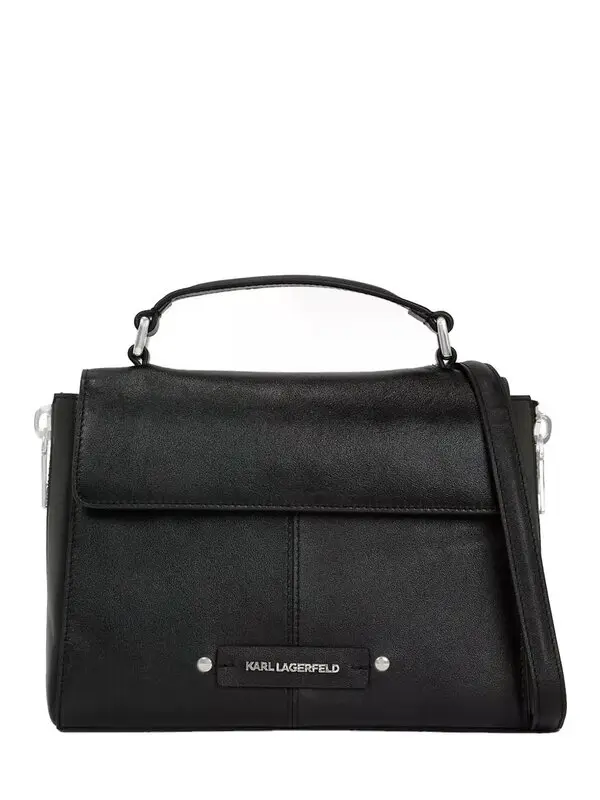 Karl Lagerfeld K/hardware Top Handle Bag - Black