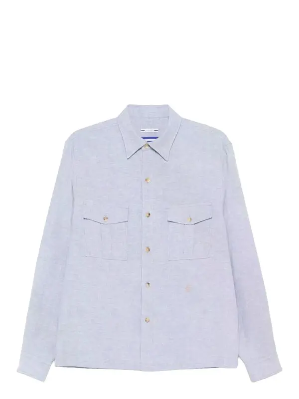 Jacob Cohen Mélange-effect Shirt - Blue