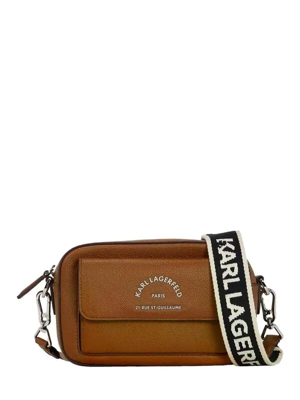 Karl Lagerfeld Rue St-guillaume Cross Body Bag - Brown