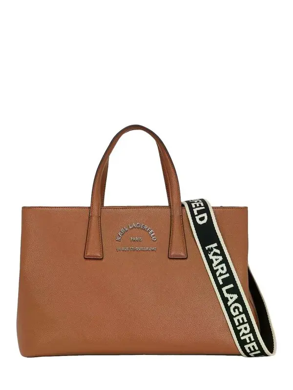 Karl Lagerfeld Rue St-guillaume Satchel - Brown