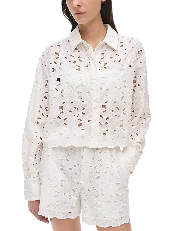 Simkhai Penelope Shirt - White