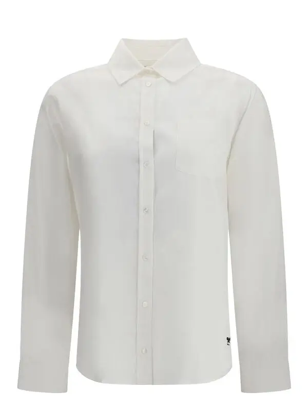 Max Mara Nickel Oxford Shirt - White
