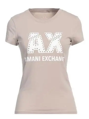 Armani Exchange T-shirt With Logo - Beige