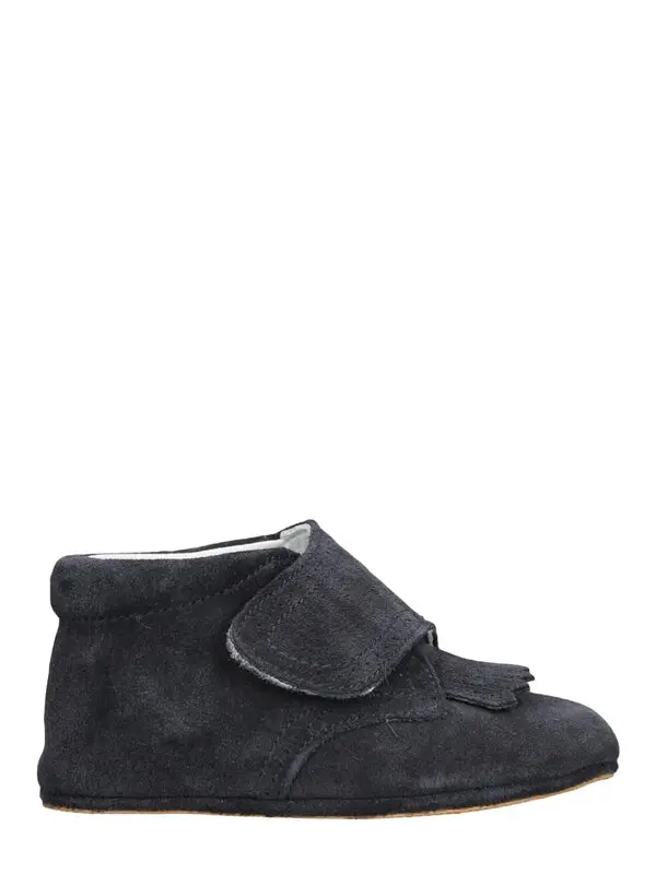 PAPOUELLI Suede Bambie Boots - Navy