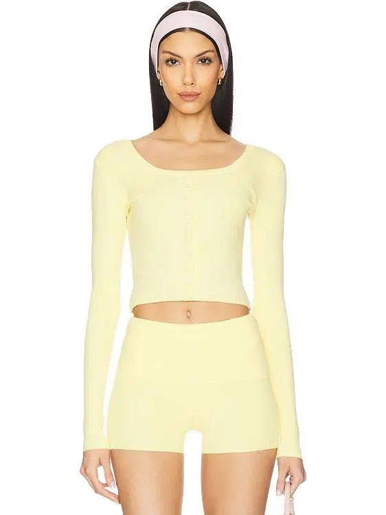 NANA JACQUELINE Holly Top - Lemon