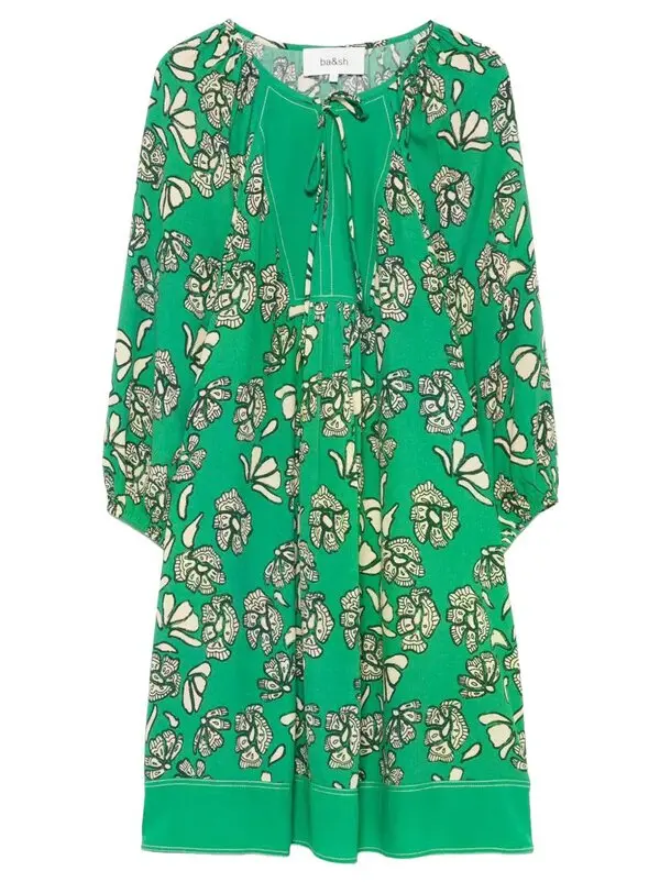Ba&sh Amy Midi Dress - Green