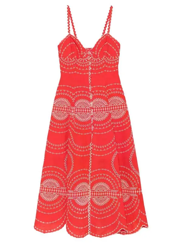 Charo Ruiz Ibiza Catta Maxi Dress - Red