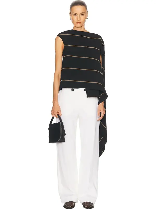 Proenza Schouler Sutton Top - Black Multi