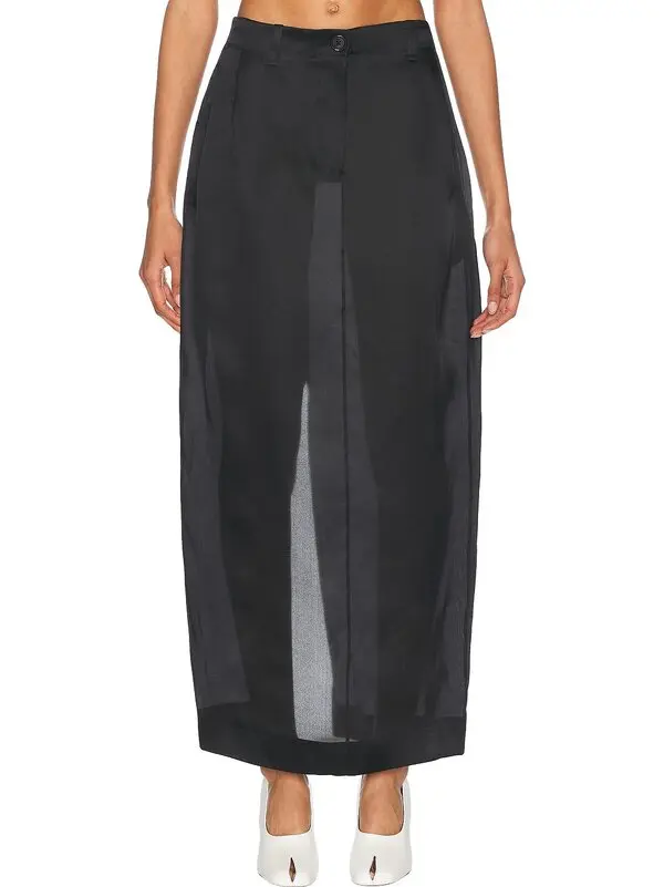 Khaite Lucian Skirt - Black
