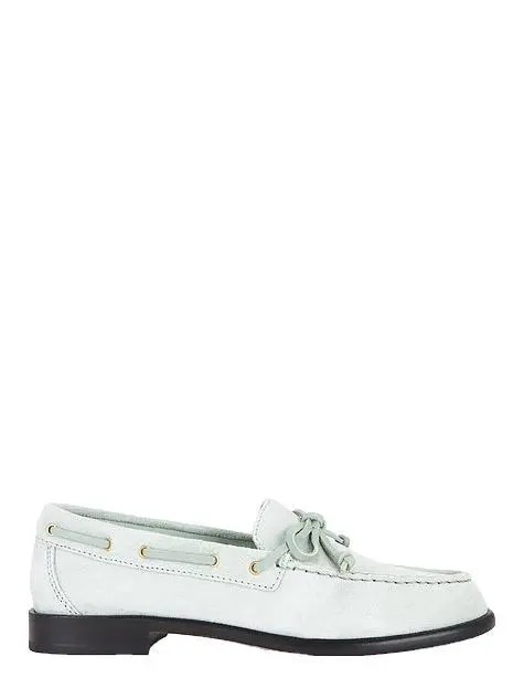 Rag & Bone Carter Boat Shoe - Mint Suede