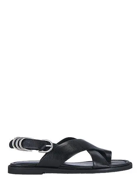 Rag & Bone Gia Toe Loop Sandal - Black