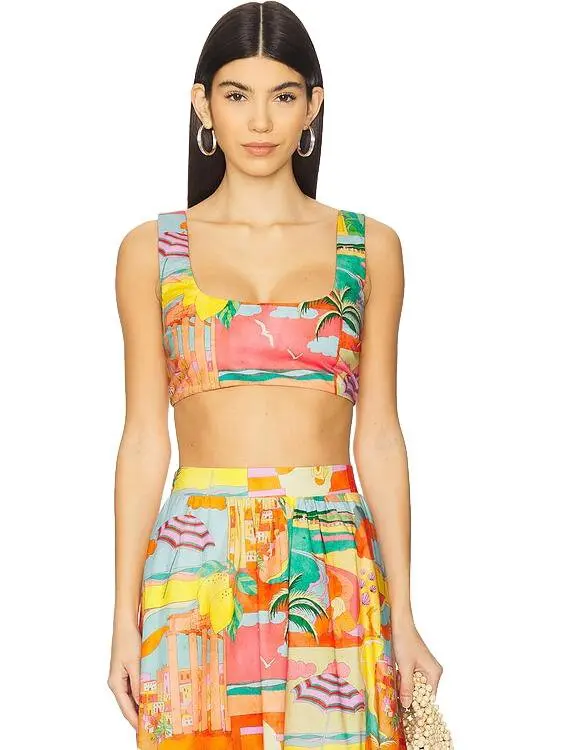 Show Me Your Mumu Pisa Top - Postcards