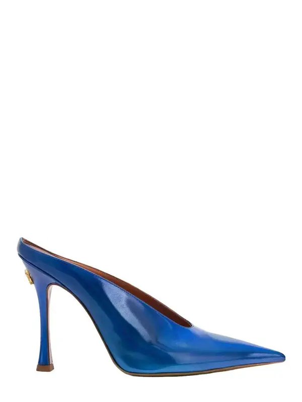 Roberto Cavalli Pointed-toe Mules - Blue