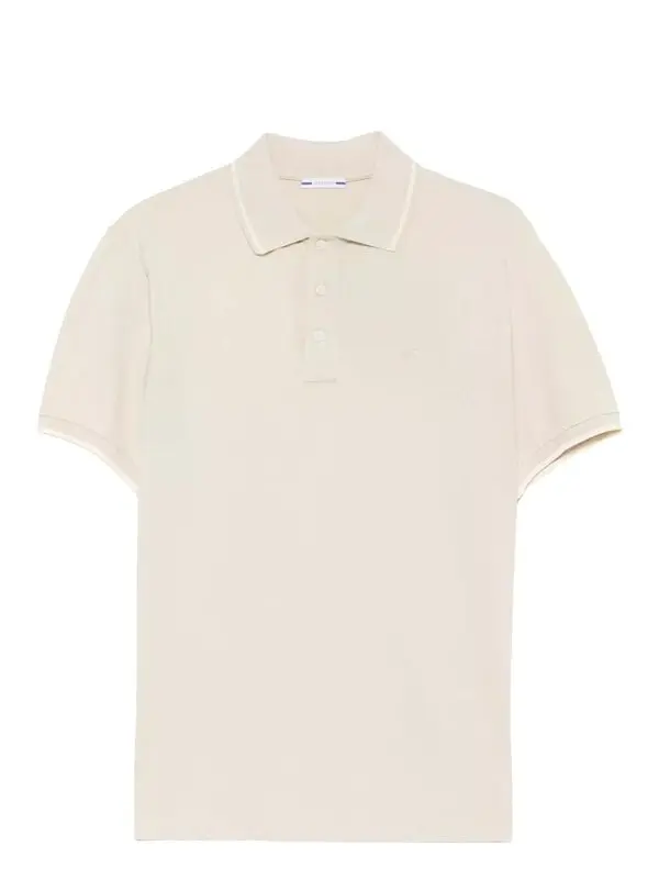 Jacob Cohen Logo-embroidered Polo Shirt - Neutrals