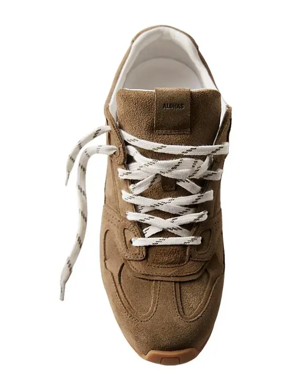 ALOHAS Tb.56 Suede Sneakers - Khaki