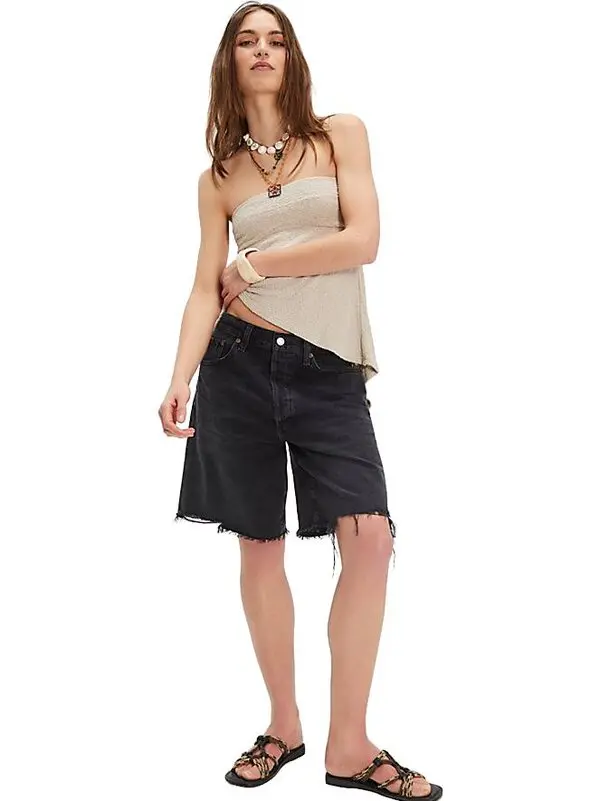 AGOLDE Indra Denim Shorts - Bounce