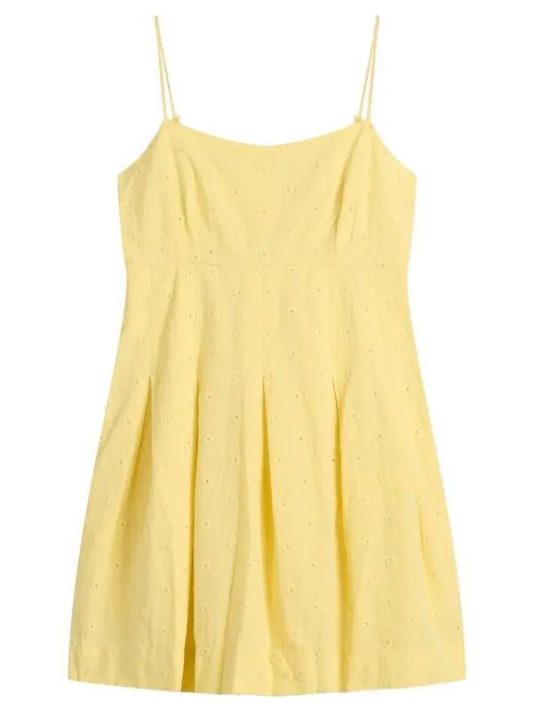 DAMSON MADDER Iris Mini Dress - Yellow