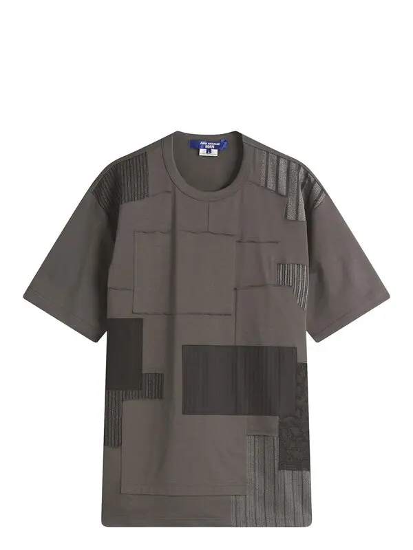Junya Watanabe Patchwork T-shirt - Grey Mix