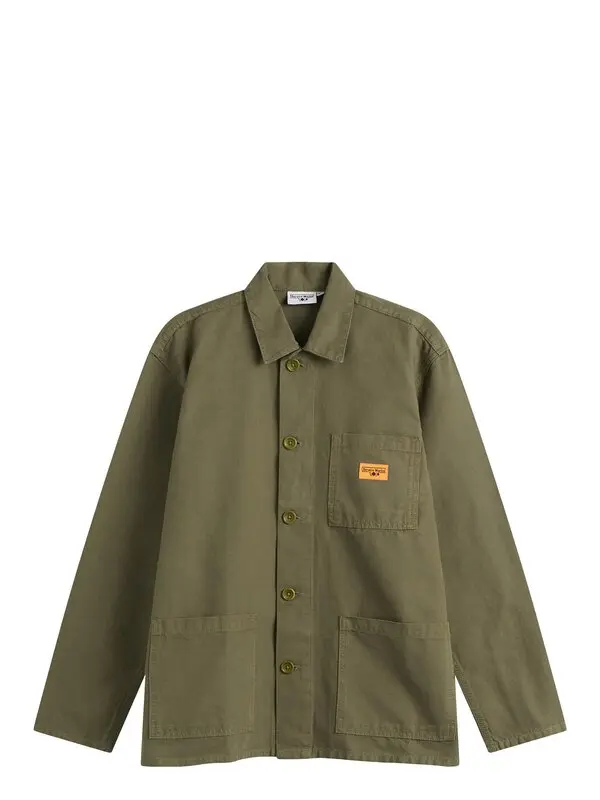 SERVICE WORKS Canvas Chore Shirt - Olive