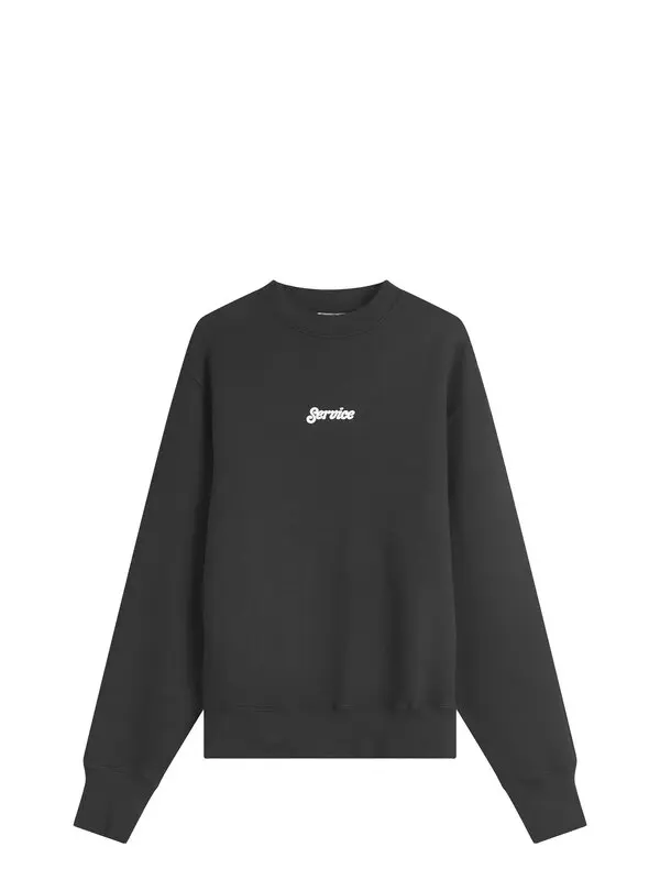 SERVICE WORKS Logo Sweatshirt - Black
