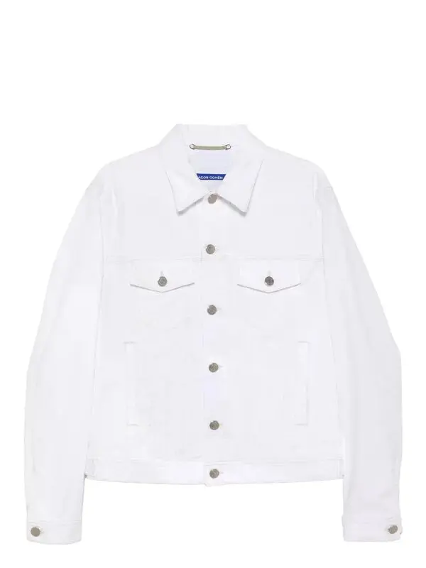 Jacob Cohen Denim Trucker Jacket - White