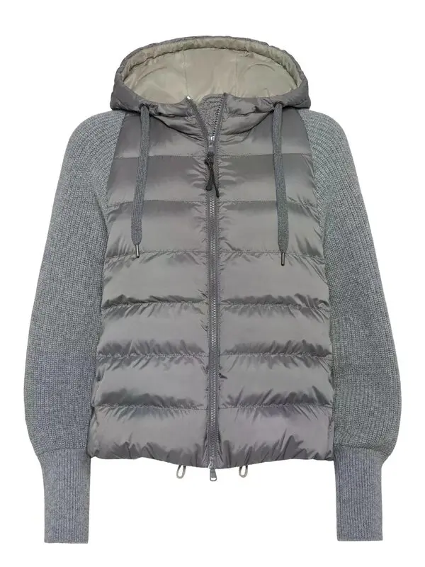 Brunello Cucinelli Padded Jacket - Grey