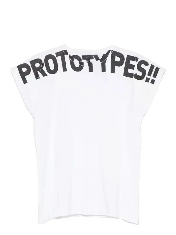 PROTOTYPES Waffle Muscle T-shirt - White