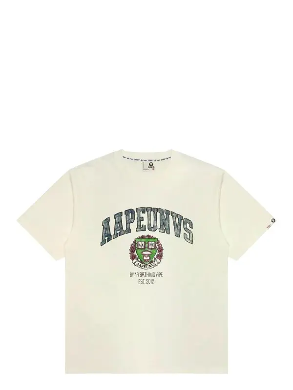 AAPE BY *A BATHING APE® Cotton T-shirt - White