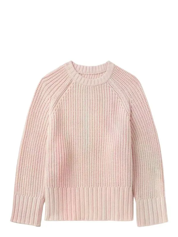 LOW CLASSIC Ribbed Knit Sweater - Pink
