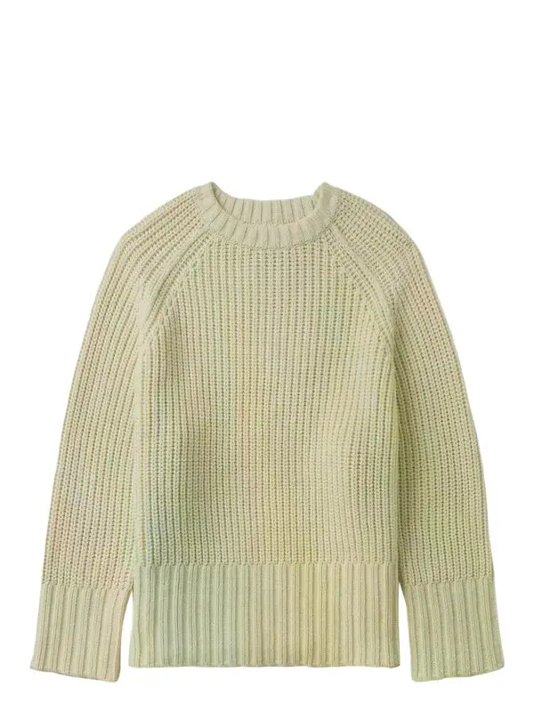LOW CLASSIC Ribbed Sweater - Green