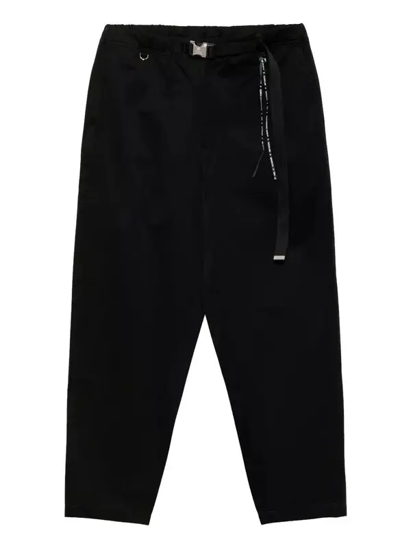 MASTERMIND WORLD Logo-embroidered Trousers - Black