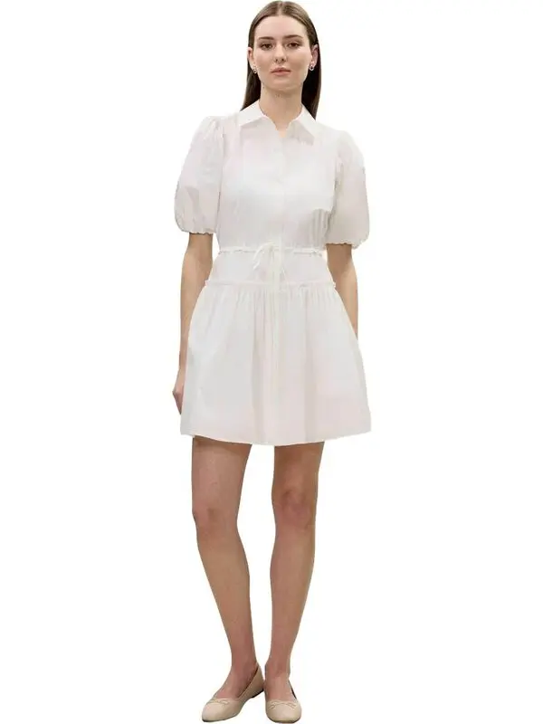 Rebecca Taylor Yara Shirt Dress - Milk