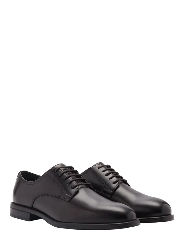 Mango Plain Toe Derby - Brown