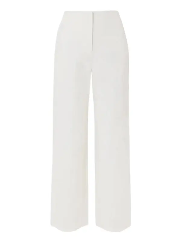 Faithfull The Brand Lya Linen Straight-leg Pants - Ivory