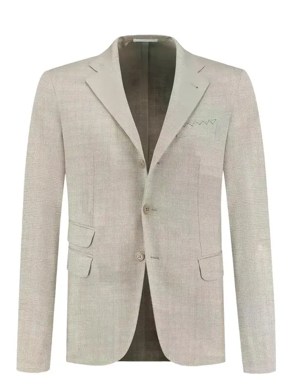 DORIANI CASHMERE Colbert Blazer - Neutrals