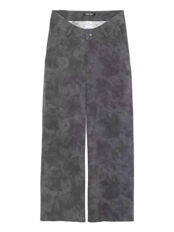 ELENA VELEZ Cotton Trousers - Grey