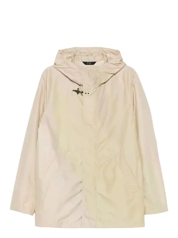 FAY Hooded Parka - Neutrals
