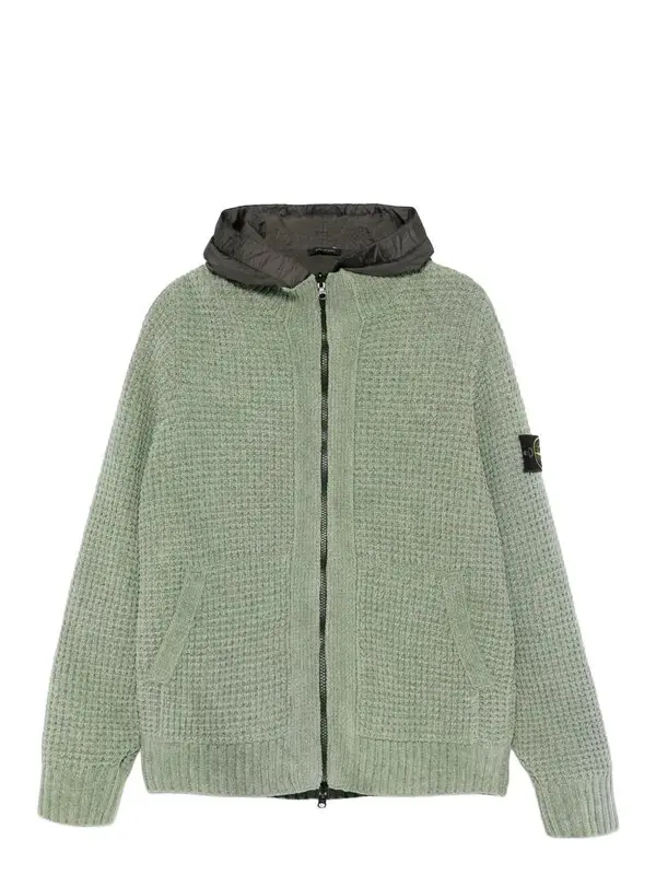 Stone Island Compass-badge Cardigan - Green