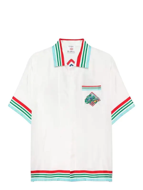 Casablanca Casa Way World Series Shirt - White