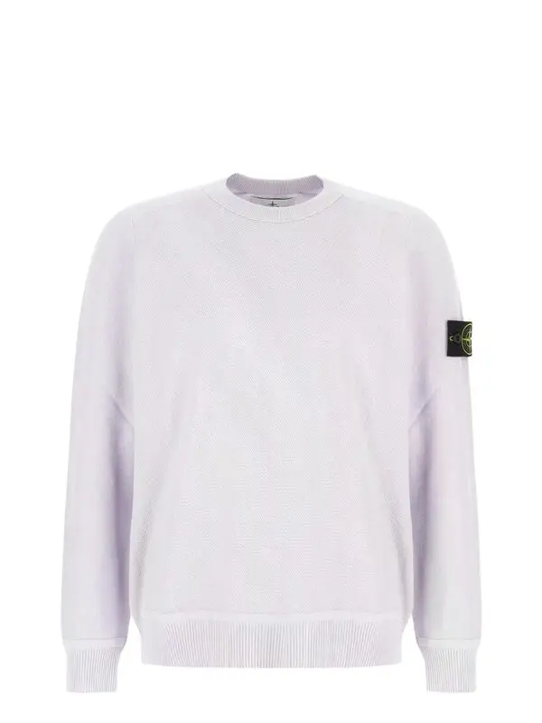 Stone Island Compass Badge Sweatshirt - Purple