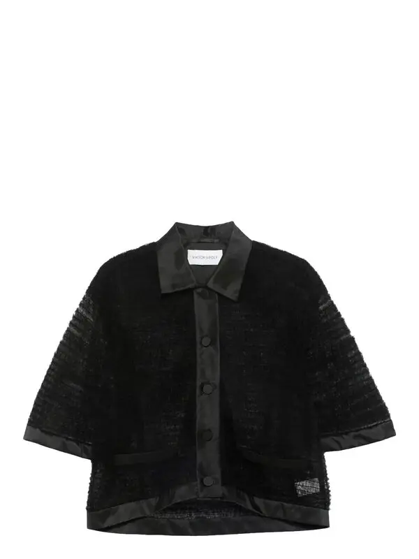 Viktor & Rolf Tulle Shirt - Black